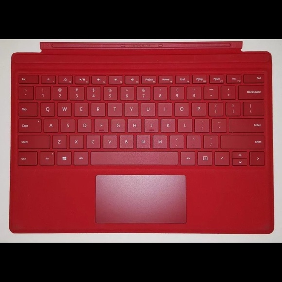 Microsoft | Accessories | Candy Apple Red Microsoft Surface Pro Type ...